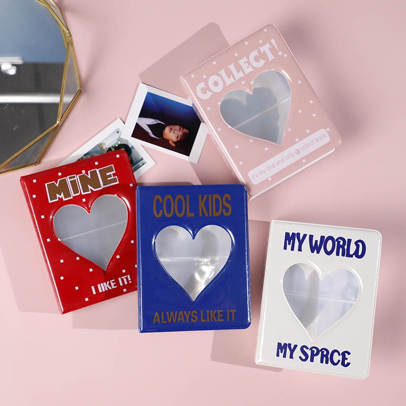 64/36 Hojas mini Álbum De Fotos Carpeta Para Tarjeta Lomo blackpink Bolsillos INS 3 Pulgadas ...