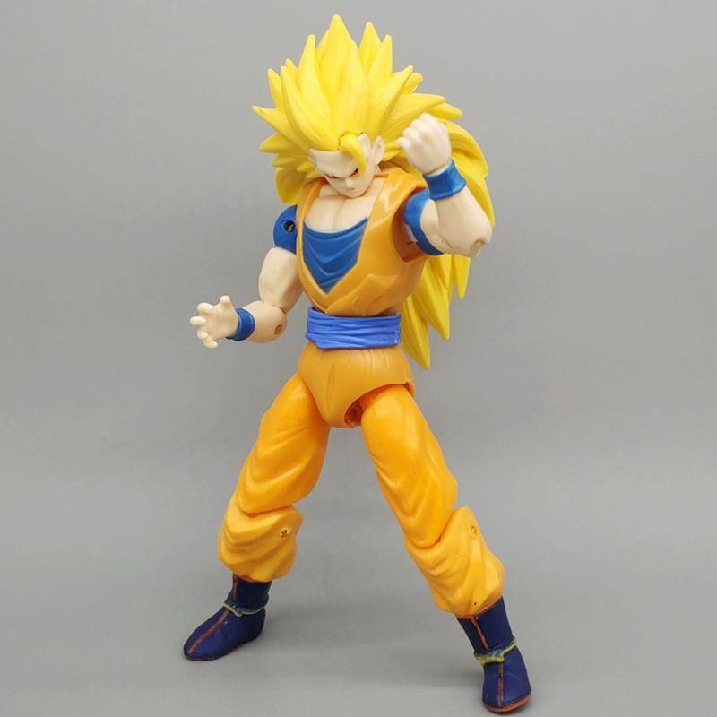 super saijin 3 goku figura Saint Seiya Figura gohan gogeta | Shopee México