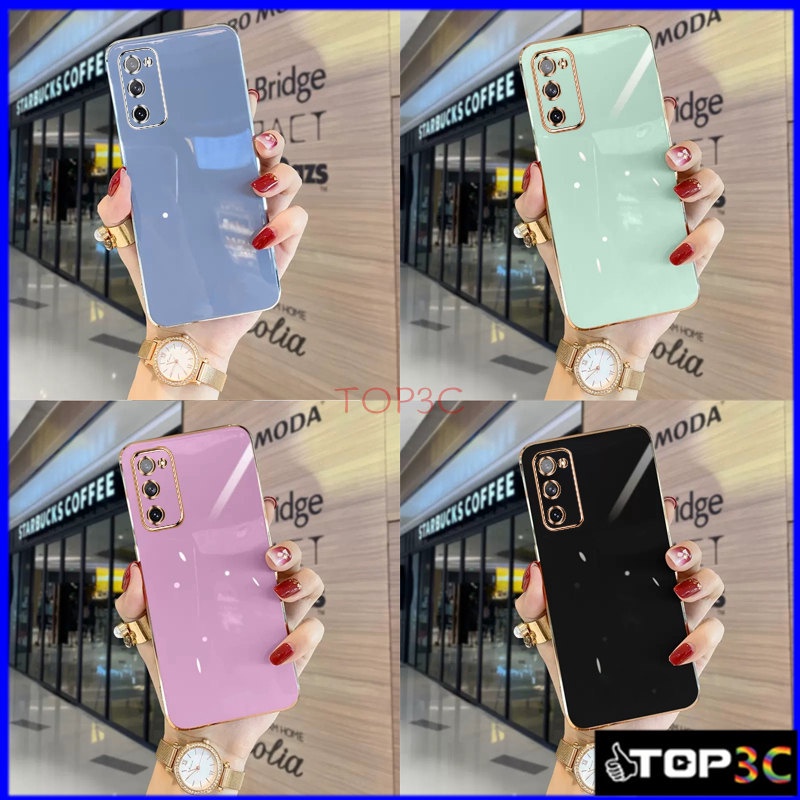 Funda Samsung S20 FE/S10 Plus/S9 S8 Borde Recto Funda De Moda ZB | Shopee México
