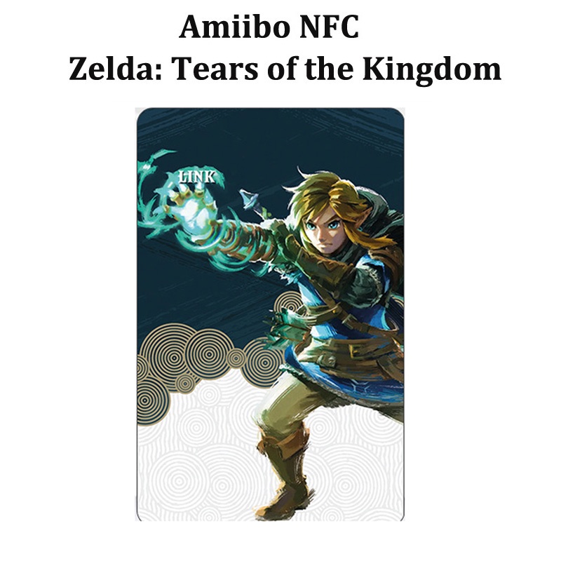 La Leyenda De Zelda Tears of the Kingdom Link Amiibo Tarjeta De Enlace ...