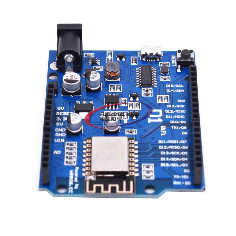 ESP-12F 12E WeMos D1 WiFi uno R3 Basado ESP8266 Escudo Para arduino R3 Compatible IDE | Shopee ...