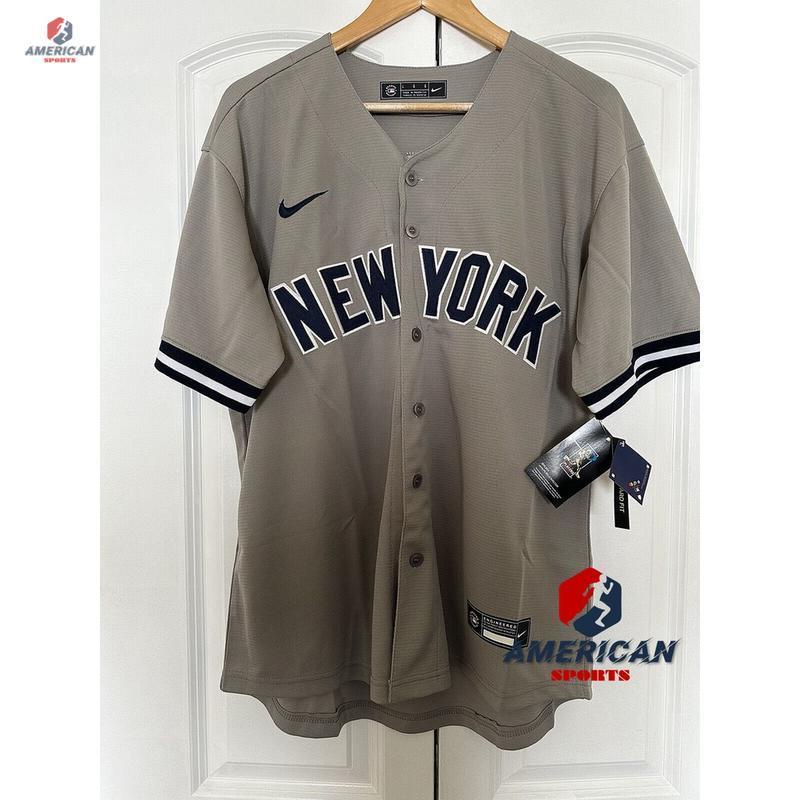 Camisa De Hombre 2023MLB New York Yankees Derek Jeter Gris Auténtico ...