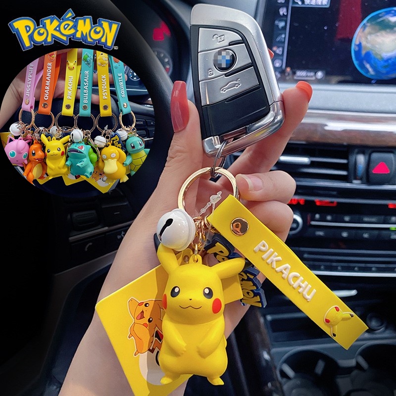 Pokémon Puede Llegar A Llavero De Pato Pikachu Colgante Pequeño Lindo ...