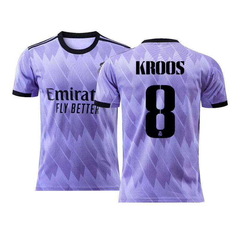 FTB 2022-2023 Camiseta De Fútbol Real Madrid Visitante Benzema Hazard ...