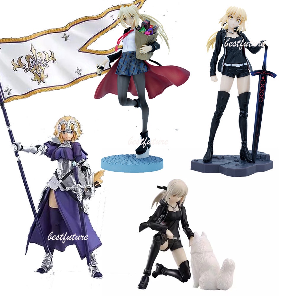 Anime Fate stay night Grand Order Zero Figma 418 Hezeba Saber Altoria ...
