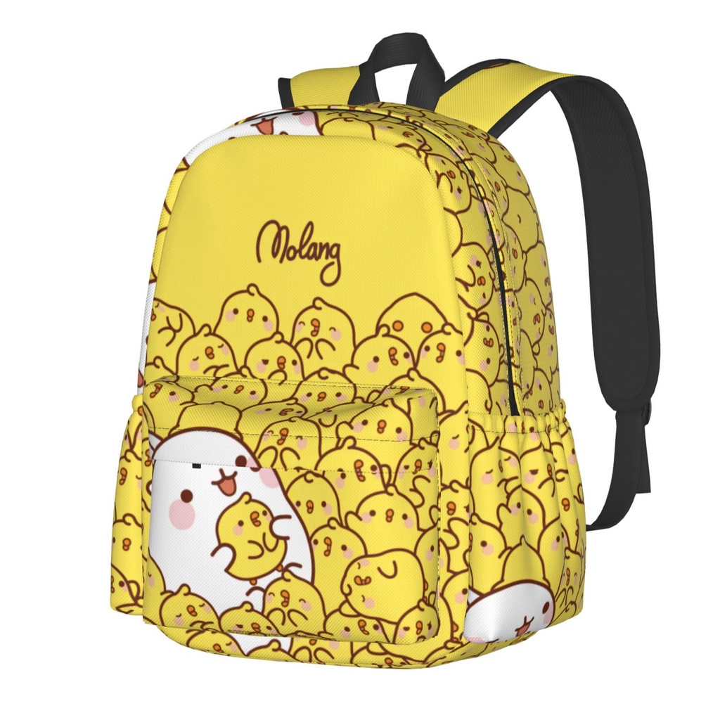 Mochila Escolar Molang Simple Resistente Al Agua Para Niños Y Niñas ...