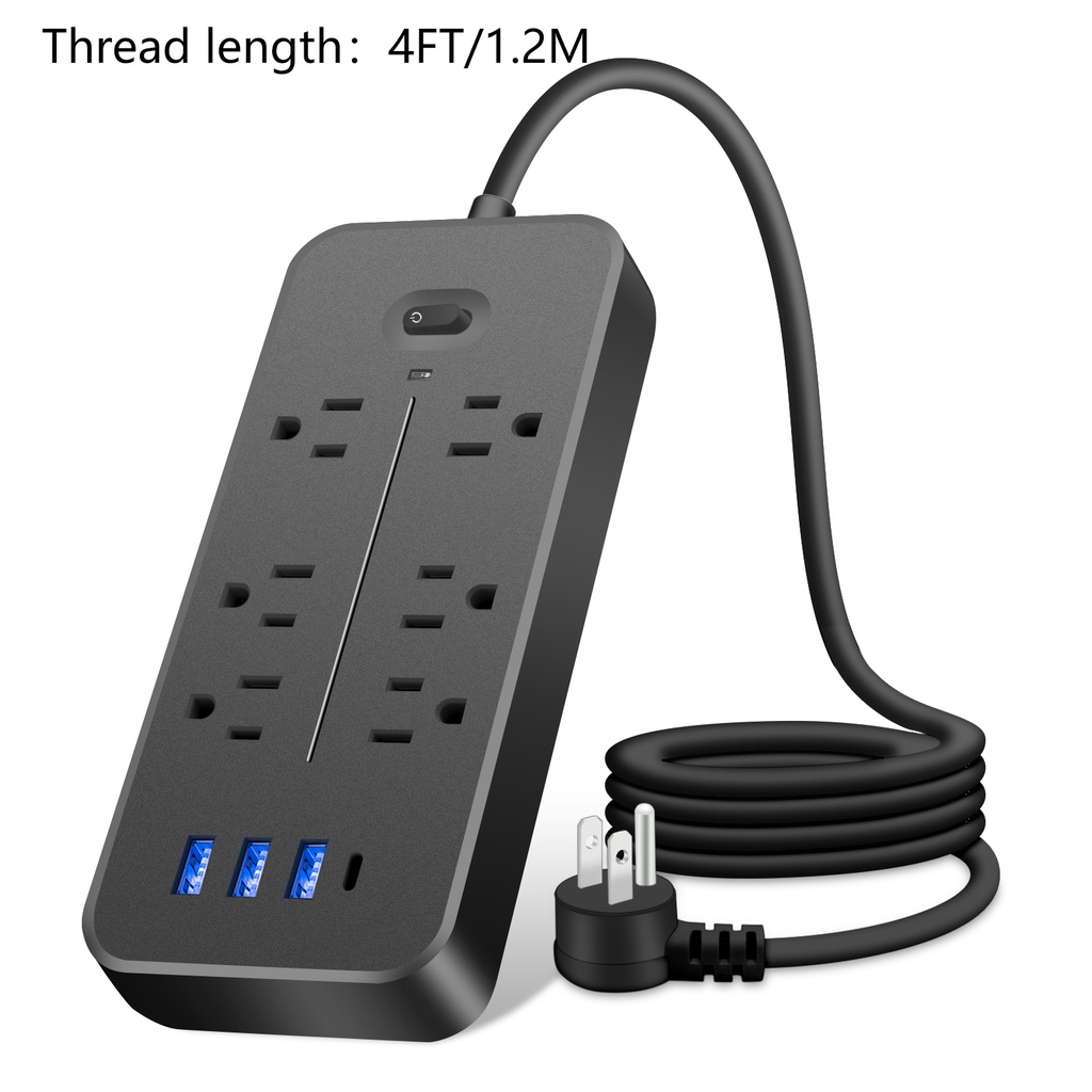 JTKE Universal US Plug 110V Cable De Extensión De Salida Eléctrica ...