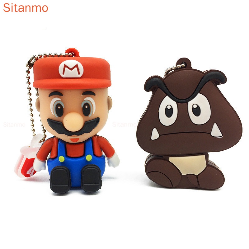 Mario Pendrive 64GB 128GB 1TB 2TB Figura De Dibujos Animados ...