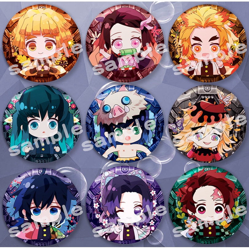 Demon Slayer Bar Haw Insignia Kamado Tanjiro Zuipei Inosuke Mariposa ...