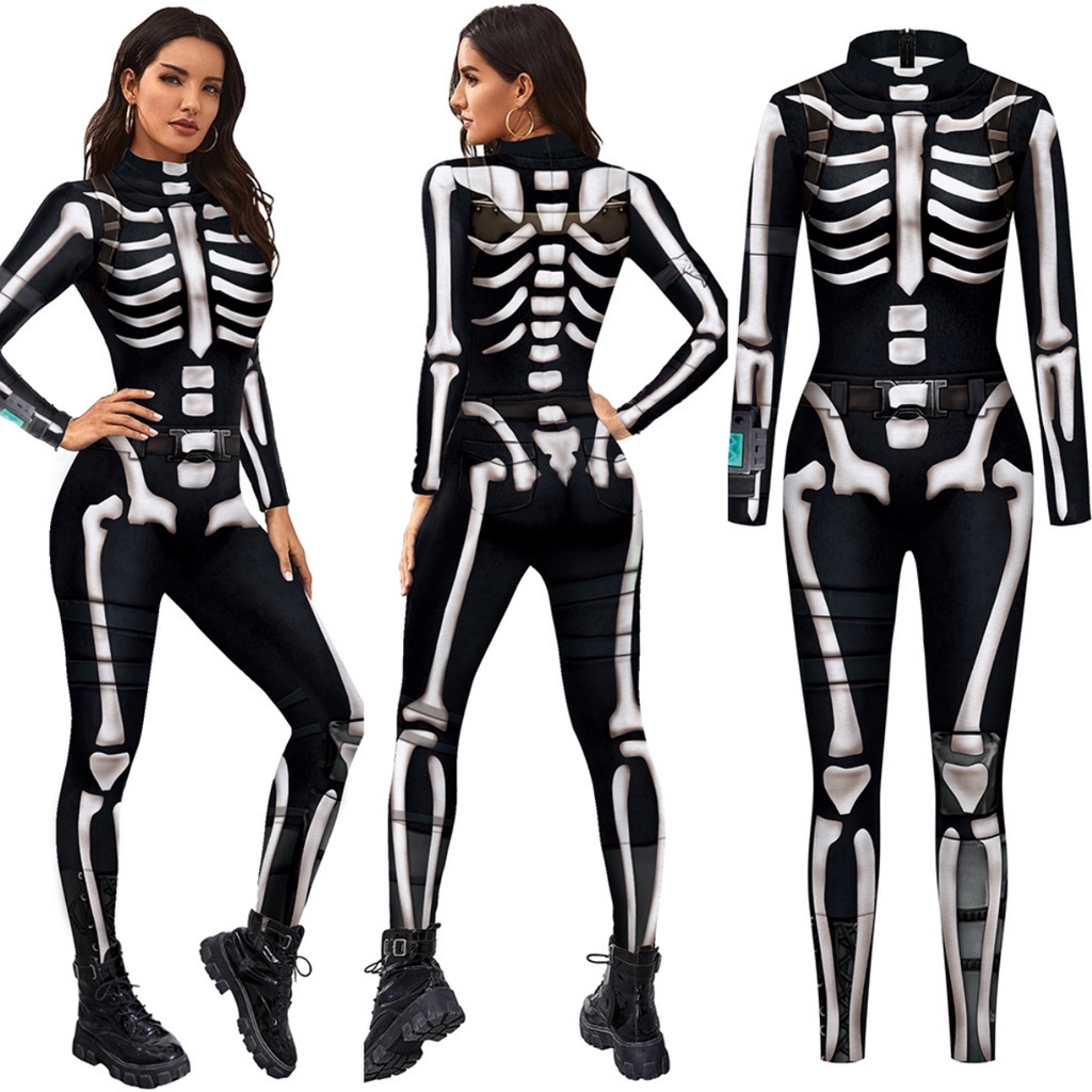 Mono Impreso En 3D Con Estampado 3D De Calavera Muscular Para Mujeres Y ...