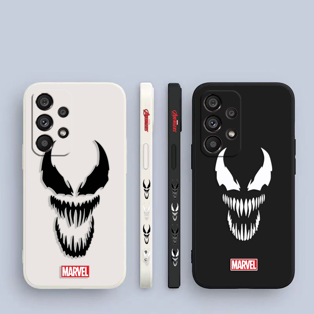 Venom Spiderman Face Side Printed Phone Case Para Samsung Galaxy A90 ...