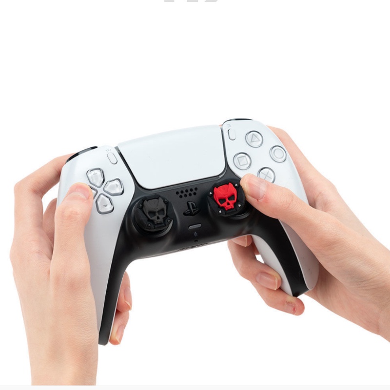 Tapa De Agarre De Silicón Calavera Para Pulgar Sony PS5 PS4 PS3 Xbox ...