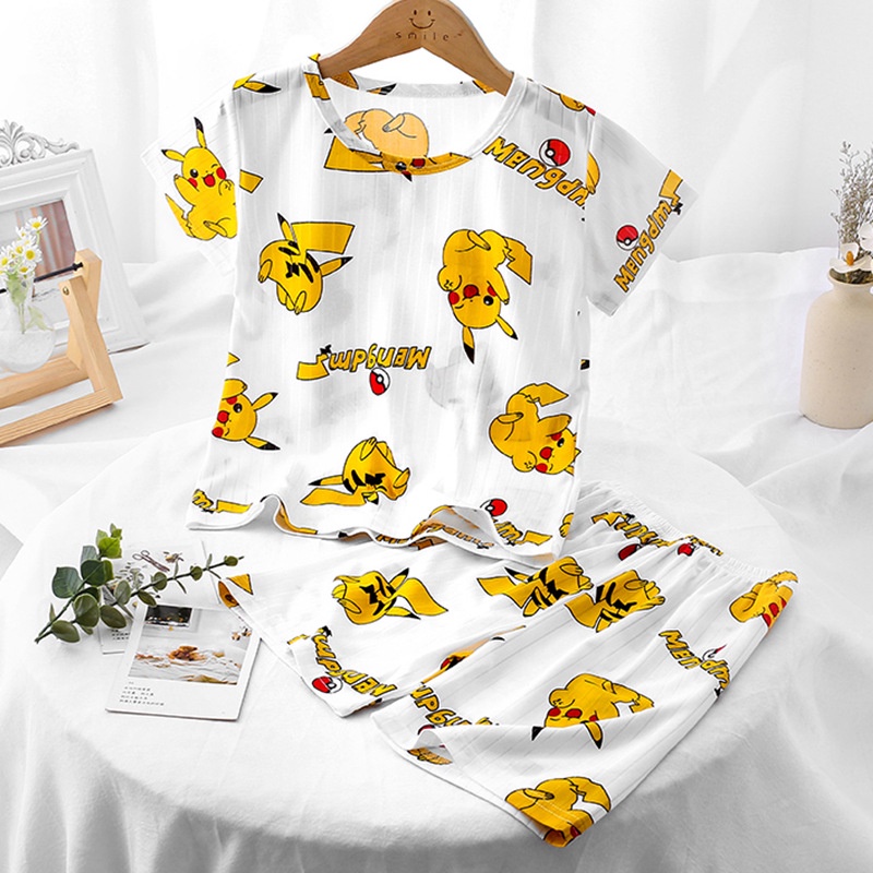 Pijama Pikachu Para Niños Y Niñas Kuromi Recién Nacido Lindo De Dibujos ...