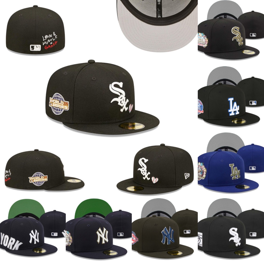 Gorra de béisbol clásica MLB totalmente cerrada Unisex | Shopee México
