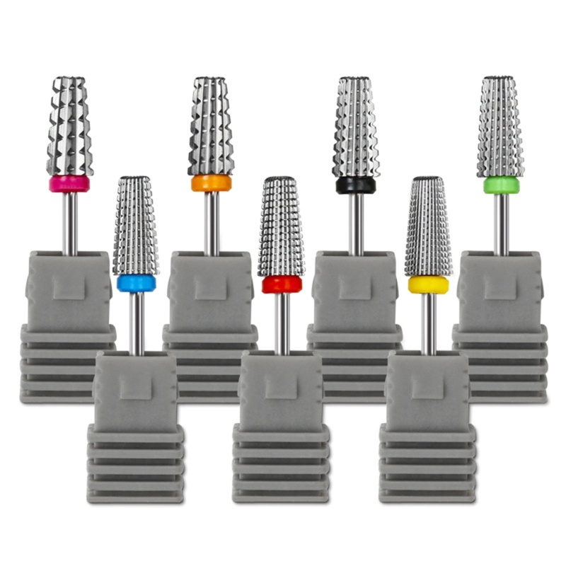 5 En 1 Brocas De Tungsteno Para Uñas Fresa De Carburo Puntas Para Lima ...