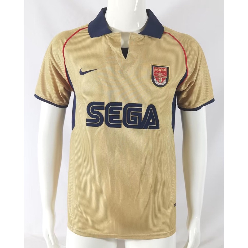 2001-02 Arsenal Away Vintage Jersey S-XXL Camiseta De Manga Corta Para ...