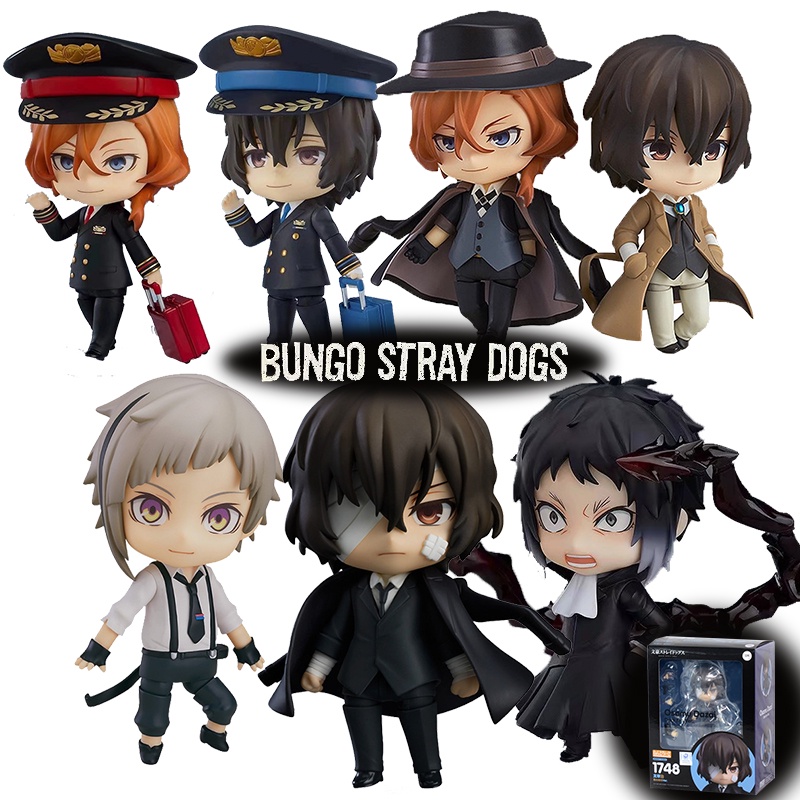 Bungo Perros Callejeros Nendoroid Dazai Osamu Nakahara Chuuya Ryunosuke ...