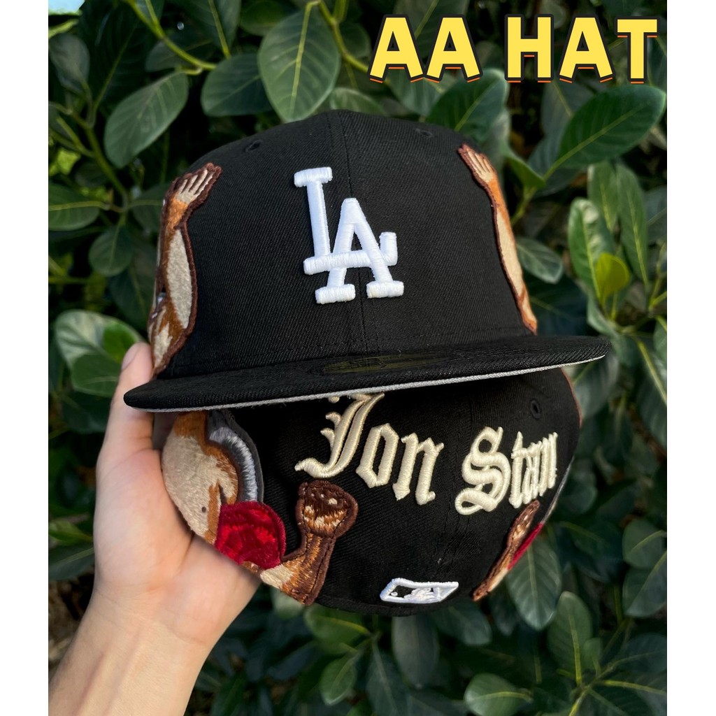 MLB Jon Stan X Nuevo Er.a . Los Angeles Dodgers Negro Fift Hat Bisbal ...