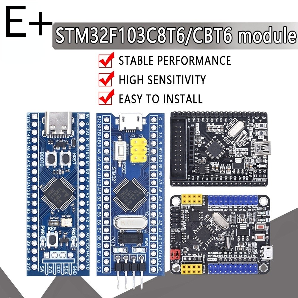 STM32F103C8T6 STM32F103CBT6 Módulo De Placa De Desarrollo De Sistema ...