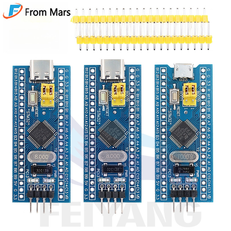 Módulo De Placa De Microcontrolador Sistema Mínimo STM32F103C6T6 STM32F103C8T6 Brazo STM32 Para ...