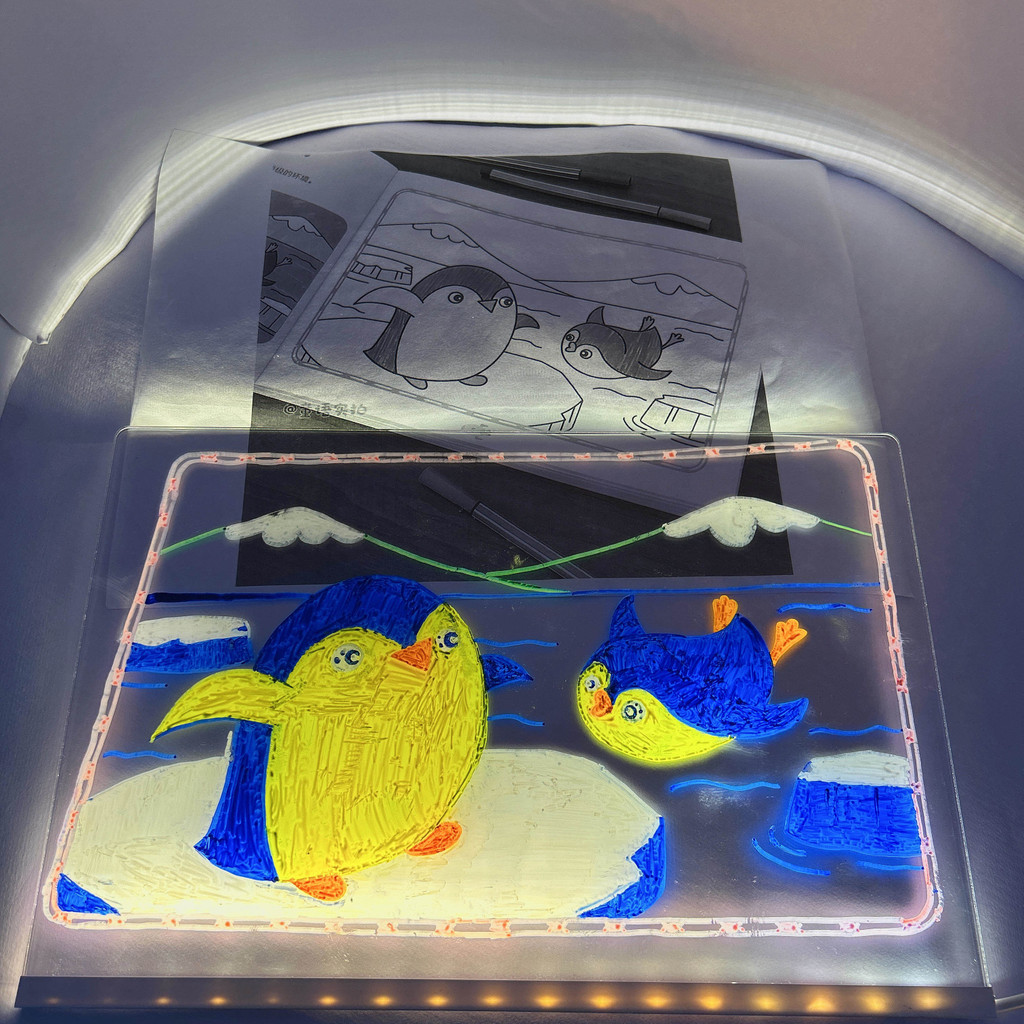 Tablero De Notas Led Con Colores Mensajes De Letras Con 7 Bolígrafos De ...