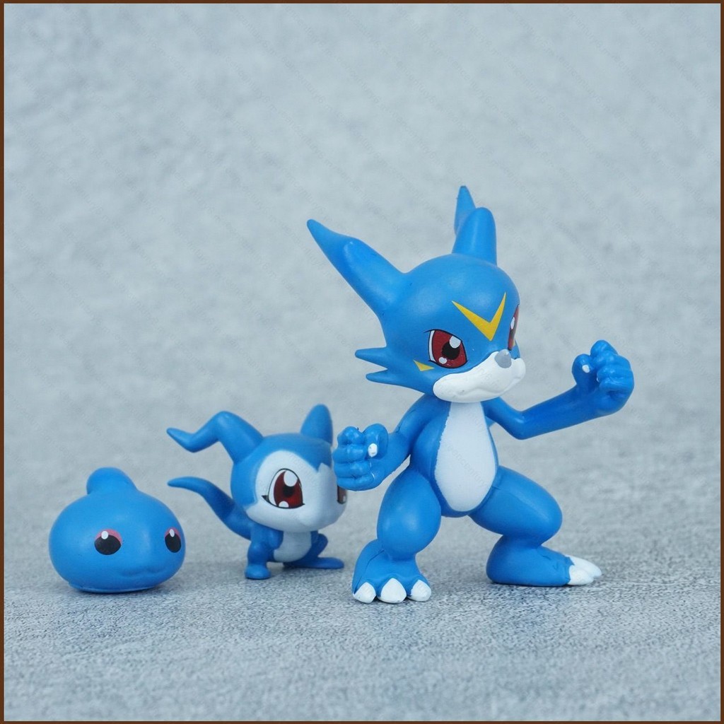 GC6 Digimon Adventure V-mon Figura De Acción set Q Versión Modelo ...