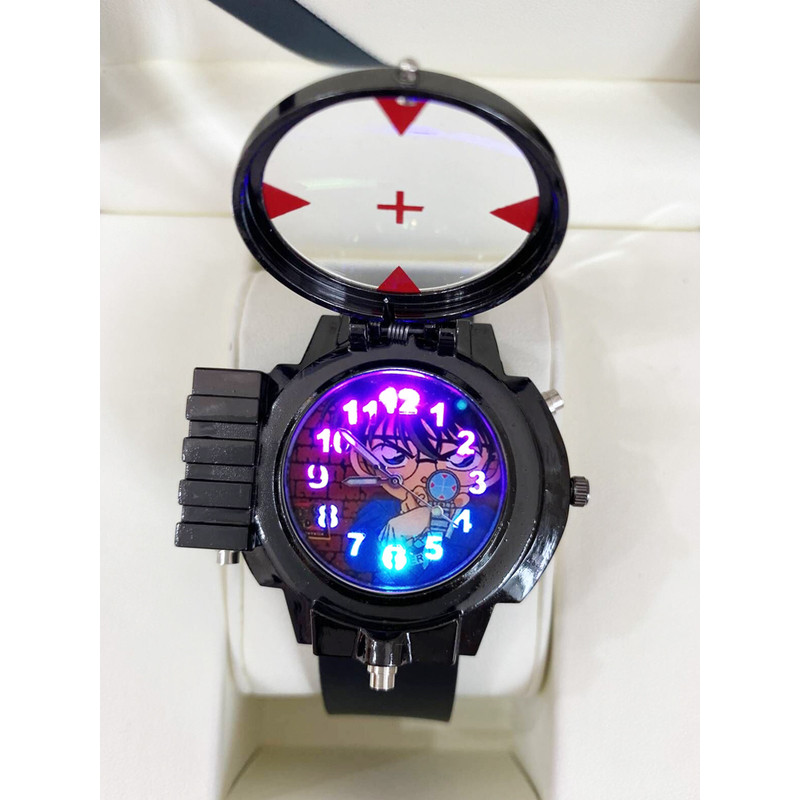 Conan Reloj Anime Reloj Láser De Dibujos Animados De Dos Dimensiones ...