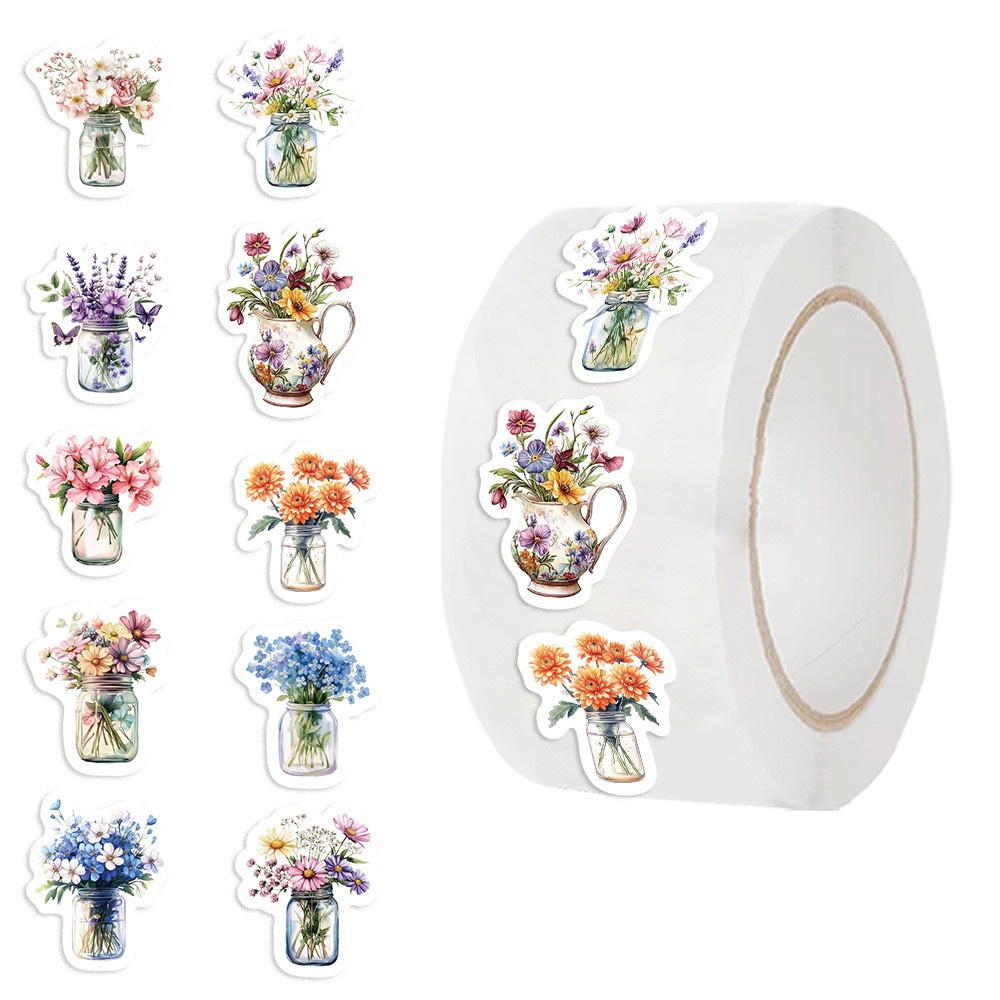 500 Unids/Rollo Conejo De Pascua Washi Sealing Stickers-Venta ...