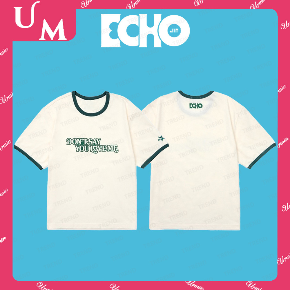 KPOP BANGTAN JIN ECHO Merch Camiseta De Algodón De Los Hombres Y Las ...
