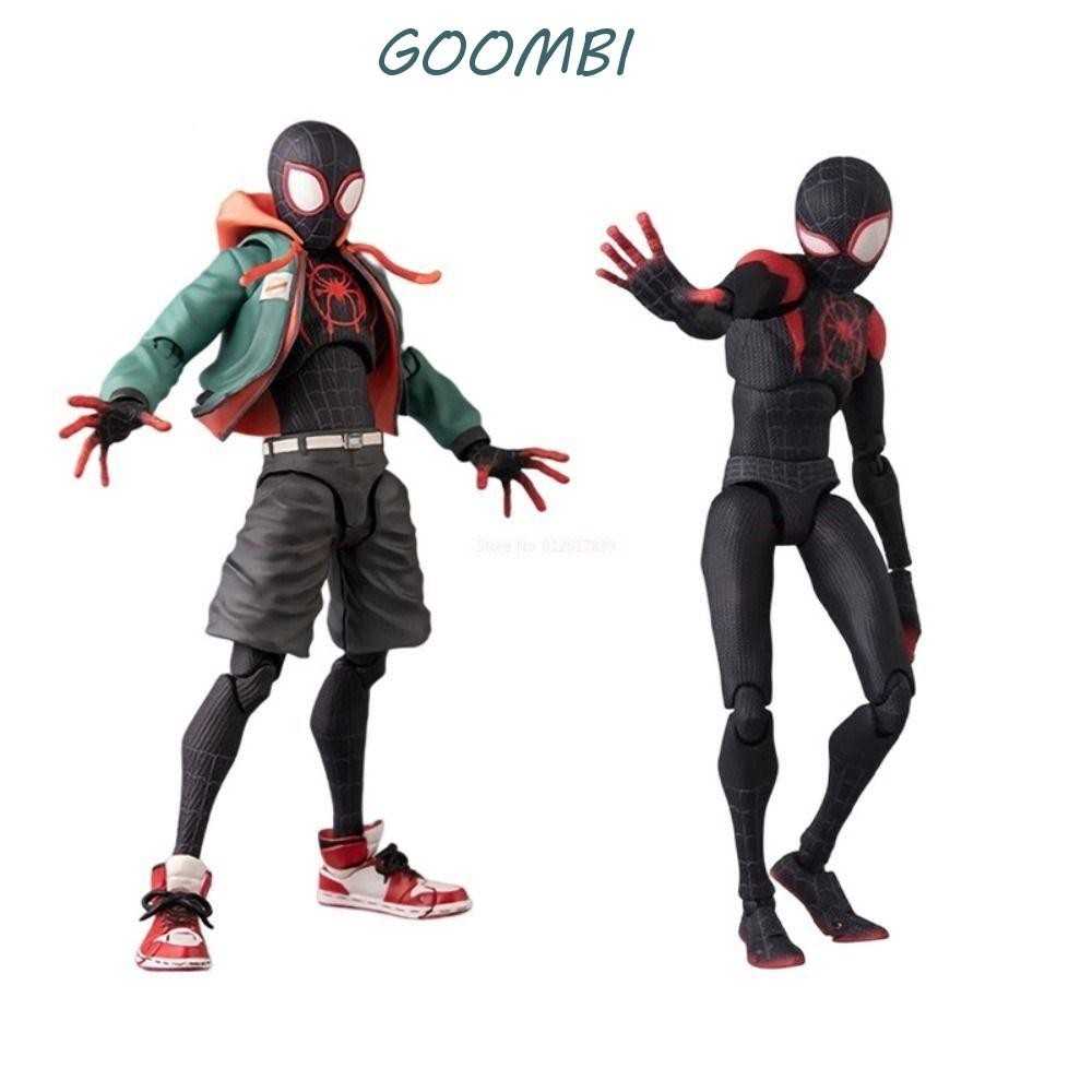 GOOMBI Figura De Hombre Araña , Marvel Conjunto Movible Millas Acción ...