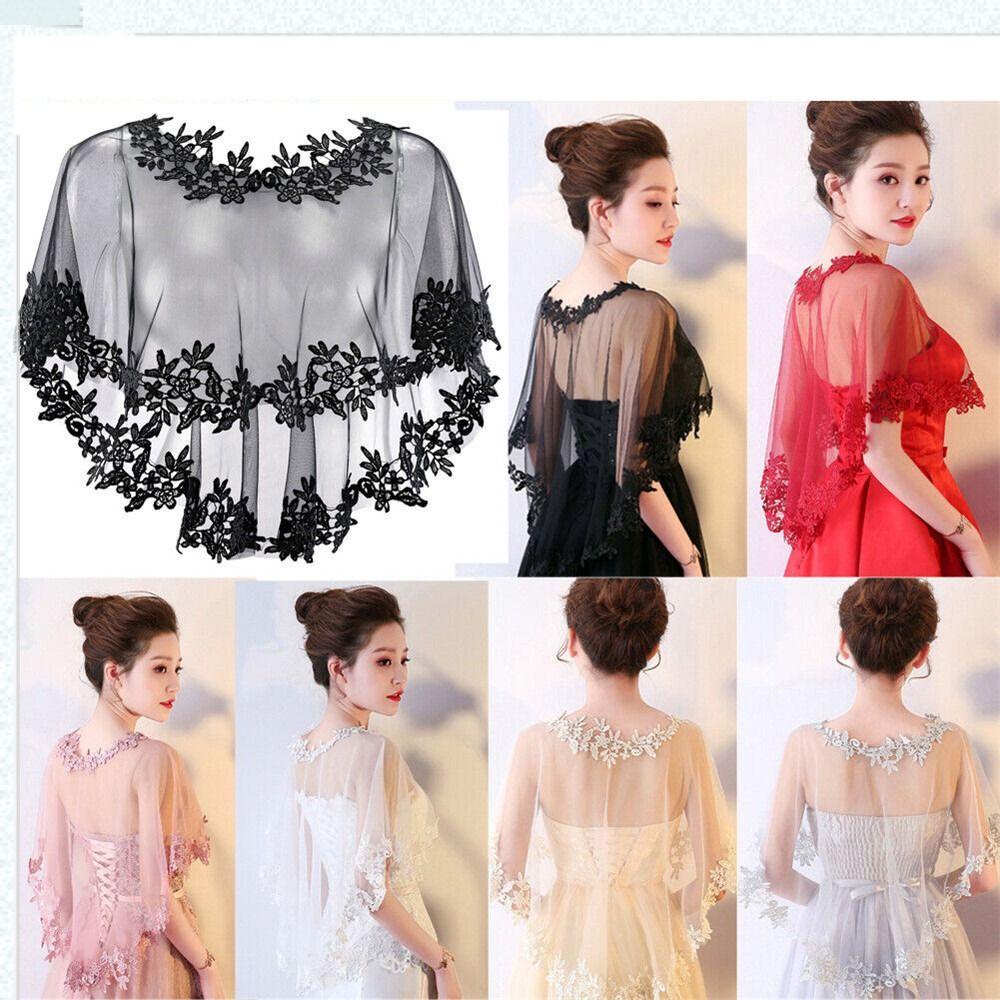 Chal De Encaje DULCE Para Mujer , Vestido De Noche De Fiesta Nupcial ...