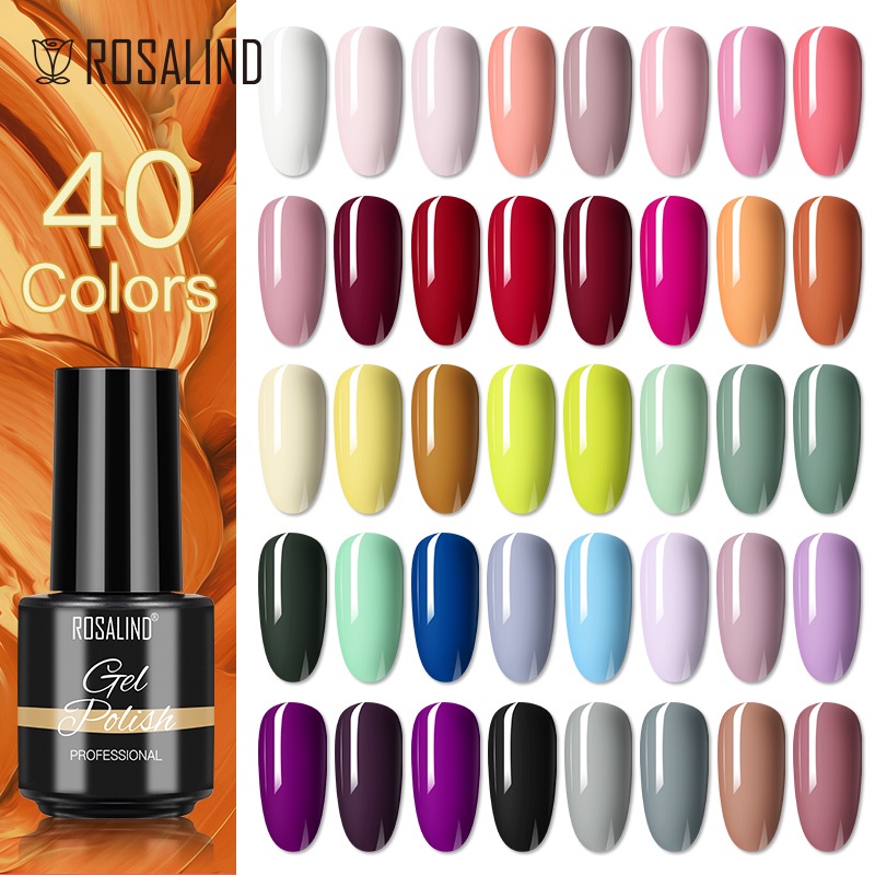 Gelish ROSALIND 40 Colores kit De Esmalte De Uñas De Gel Elegir 1 ...