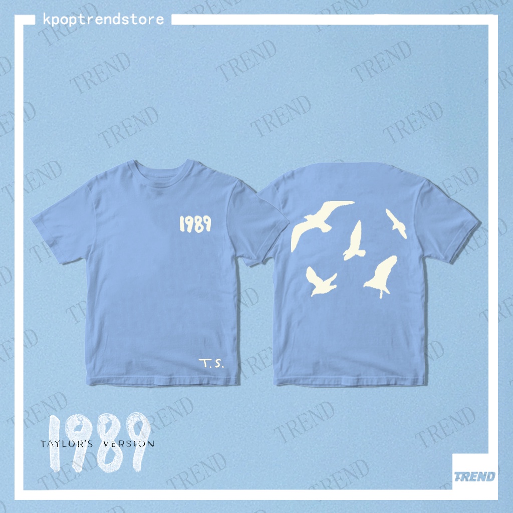 Taylor Swift 1989 Versión De Gaviota Camiseta De Algodón De Los Hombres ...