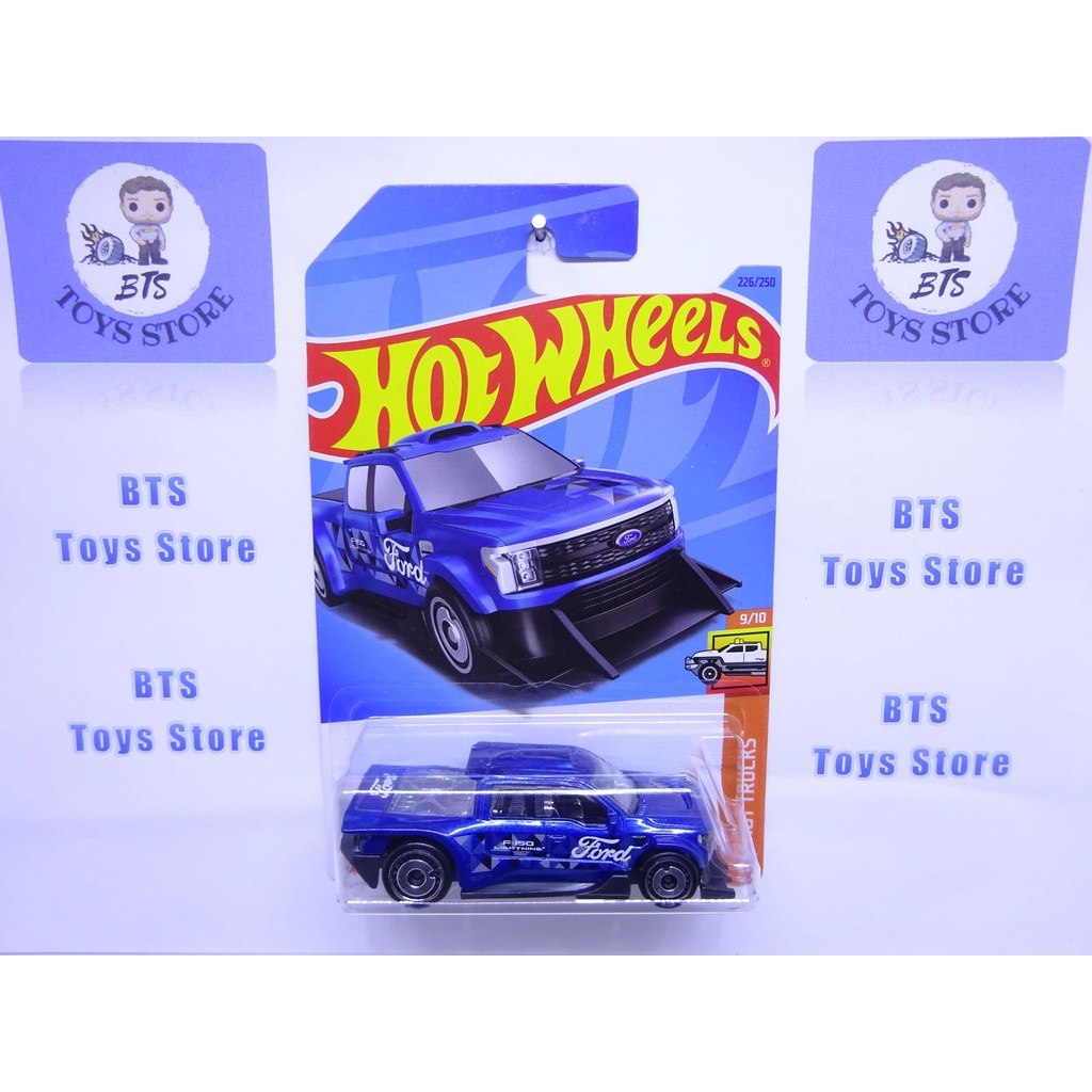 Hot Wheels Ford F-150 Rayo Personalizado Azul | Shopee México