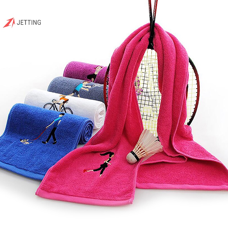 JETTING Toalla De Algodón Puro Longe Sport Gym Running Wipes Toallas De ...