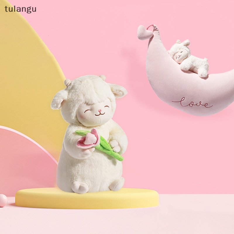 Tula Super Suave Muñeca Dulce Oveja Blanca Lam Hold Tulip Flor De ...