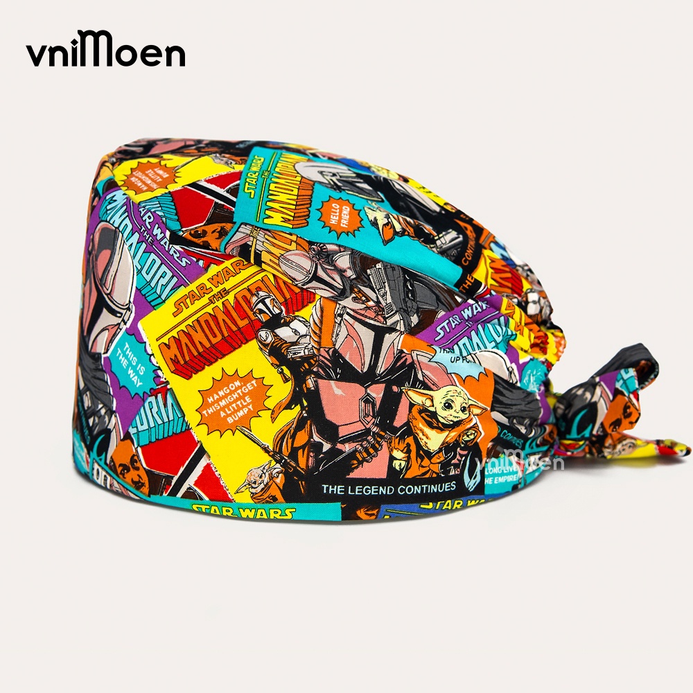 Star Wars Yoda Impresión Sombrero De Enfermera Accesorios De Uniforme ...