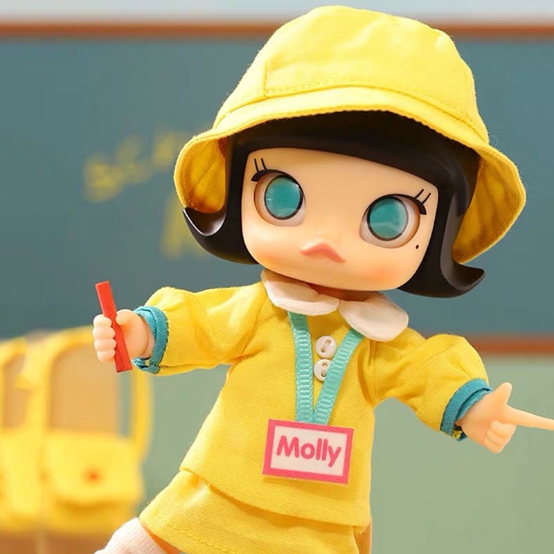 POP MART MOLLY Kindergarten Serie BJD Muñeca Figura De Acción ...