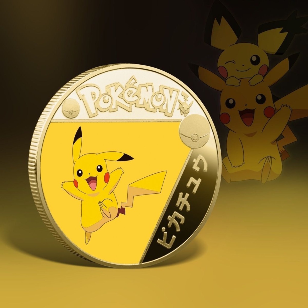[Pokémon] Pokémon Pikachu Bolsillo Chapado En Oro Juego Completo ...