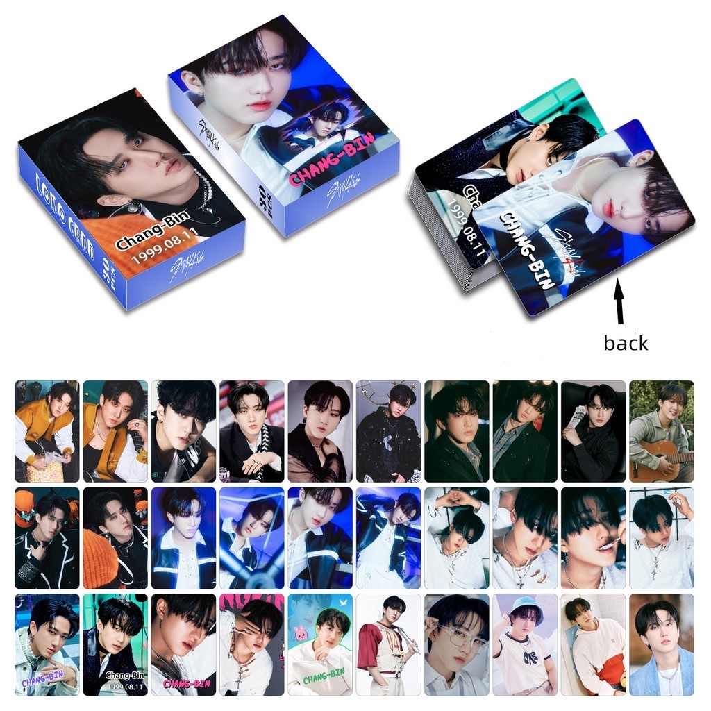 30 Pzs/Caja STRAYKIDS Rock STAR MAXIDENT Photocards Felix I.N Seungmin ...
