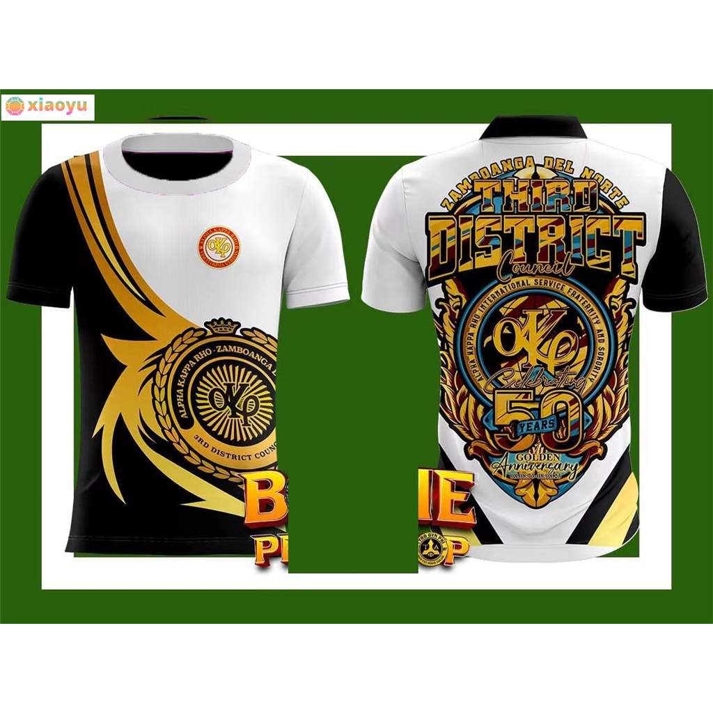 Camiseta 2024 AKP 50 Aniversario Alpha Kappa Rho Sublimación Completa ...