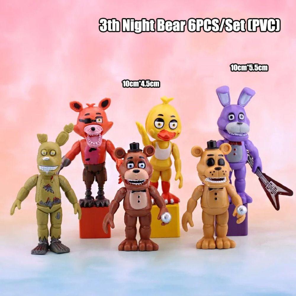 ASHLEE Freddyed Modelo De Juguetes , PVC Bonnie Fazbear Oso FNAF ...