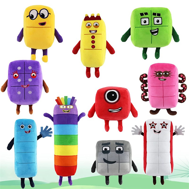 Bloques Numberblocks Numberblocks lindo peluche juguetes educativos ...