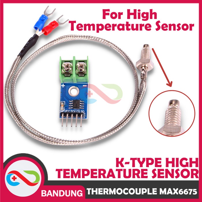 Termopar Tipo K MAX6675 SENSOR De Alta Temperatura Para El ARDUINO ...