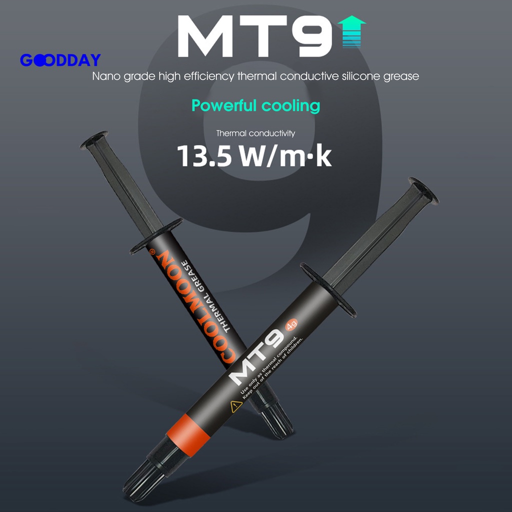 Para COOLMOON MT9 2g/4g 13.5W Compuesto Térmico No Conductor De Enfriamiento Rápido Seguro De La ...