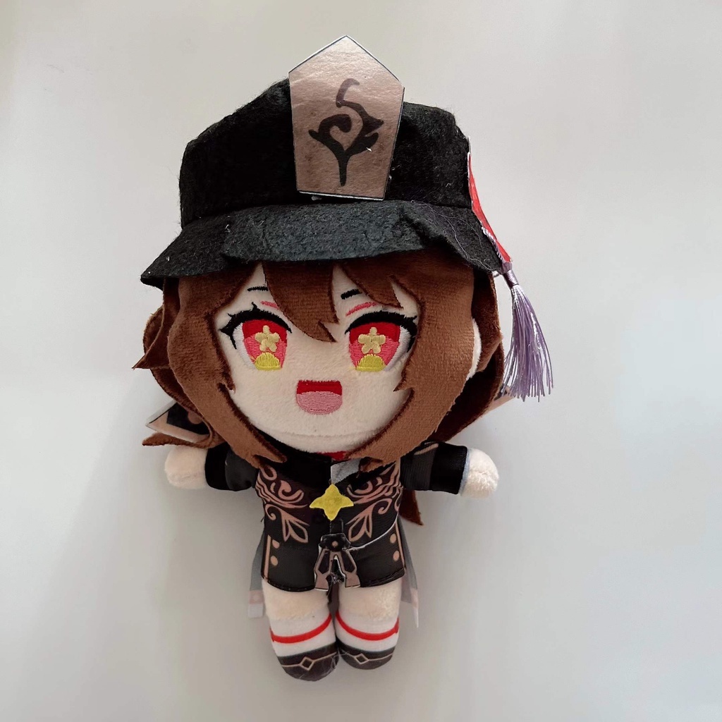20cm Genshin impacto muñeca de peluche Lyney Noelle Kazuha ámbar xiao ...