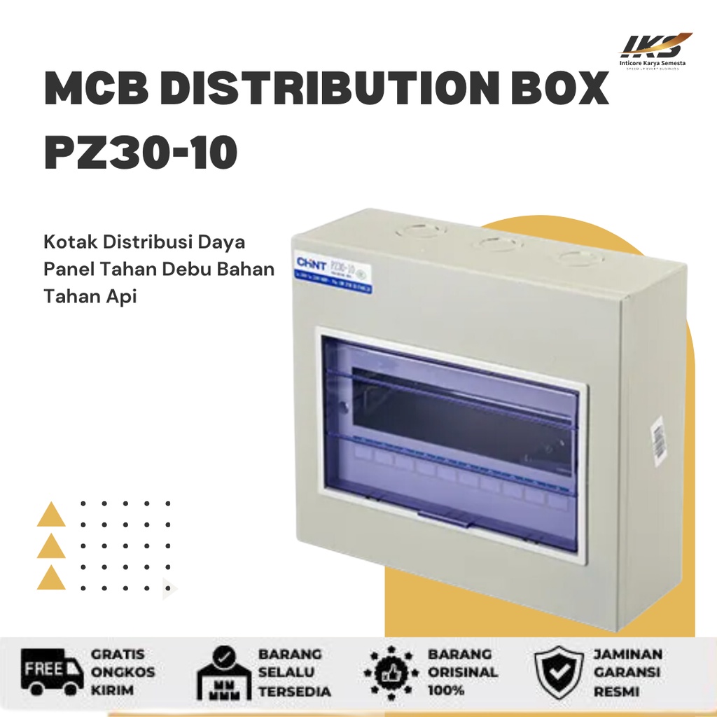 Caja De Distribución De Grupo MCB PZ30-10 Cableado | Shopee México