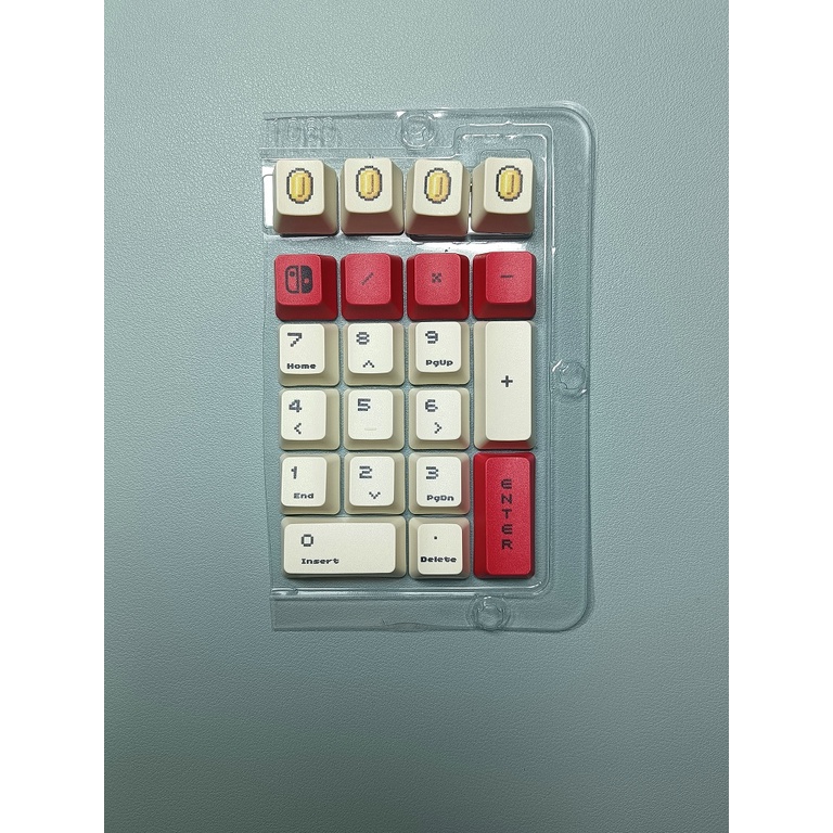 Teclado Mecánico Número Área Clave Keycap Pbt Sublimación Mario Huadan ...