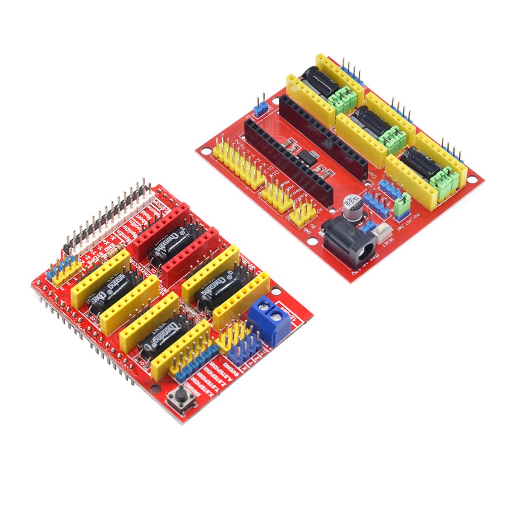 Nueva Máquina De Grabado CNC shield V4 v3/三维 Printer/A4988 Placa De Expansión Del Controlador ...