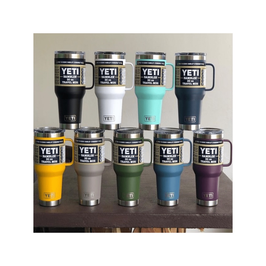 VASO Termo TIPO YETI para Cafe CON AGARRADERA TIPO TAZA de 900 ml/30 oz ...